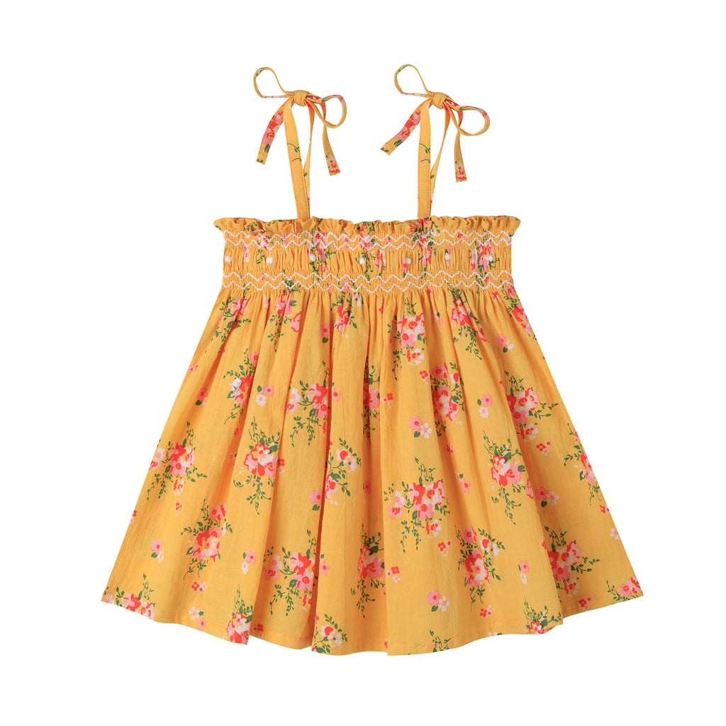 Enola Smock Top Pretty Posie | KIDSAGOGO International